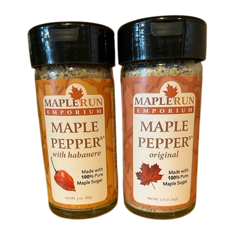 Maple Pepper® Hot & Sweet 2-Pack – Maple Run Emporium